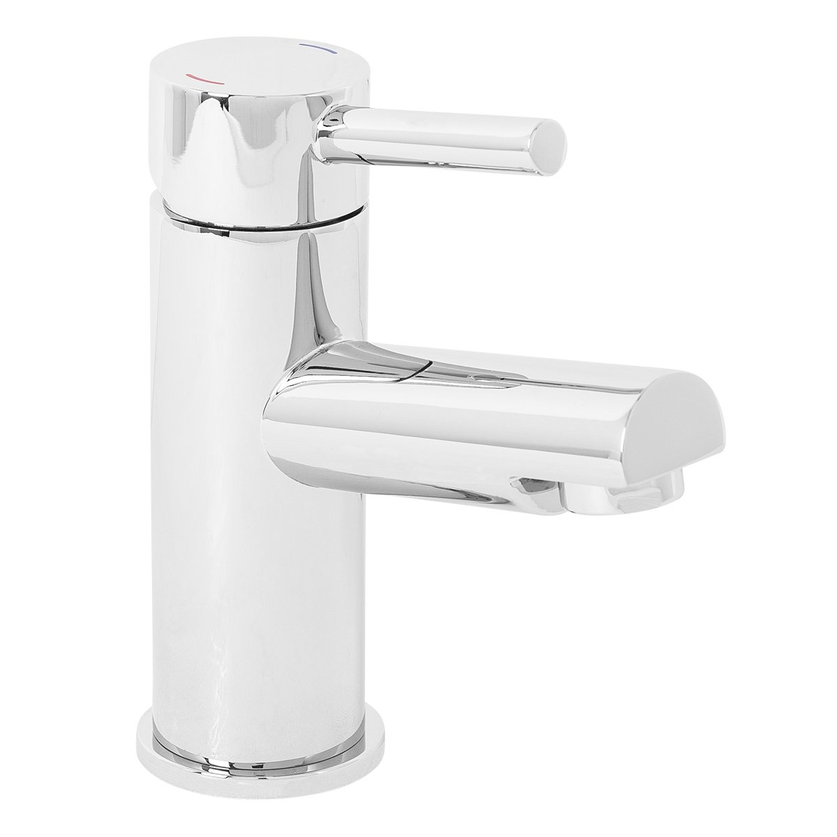 Modern Bathroom Tap Square Waterfall Basin Bath Filler Shower Mixer ...
