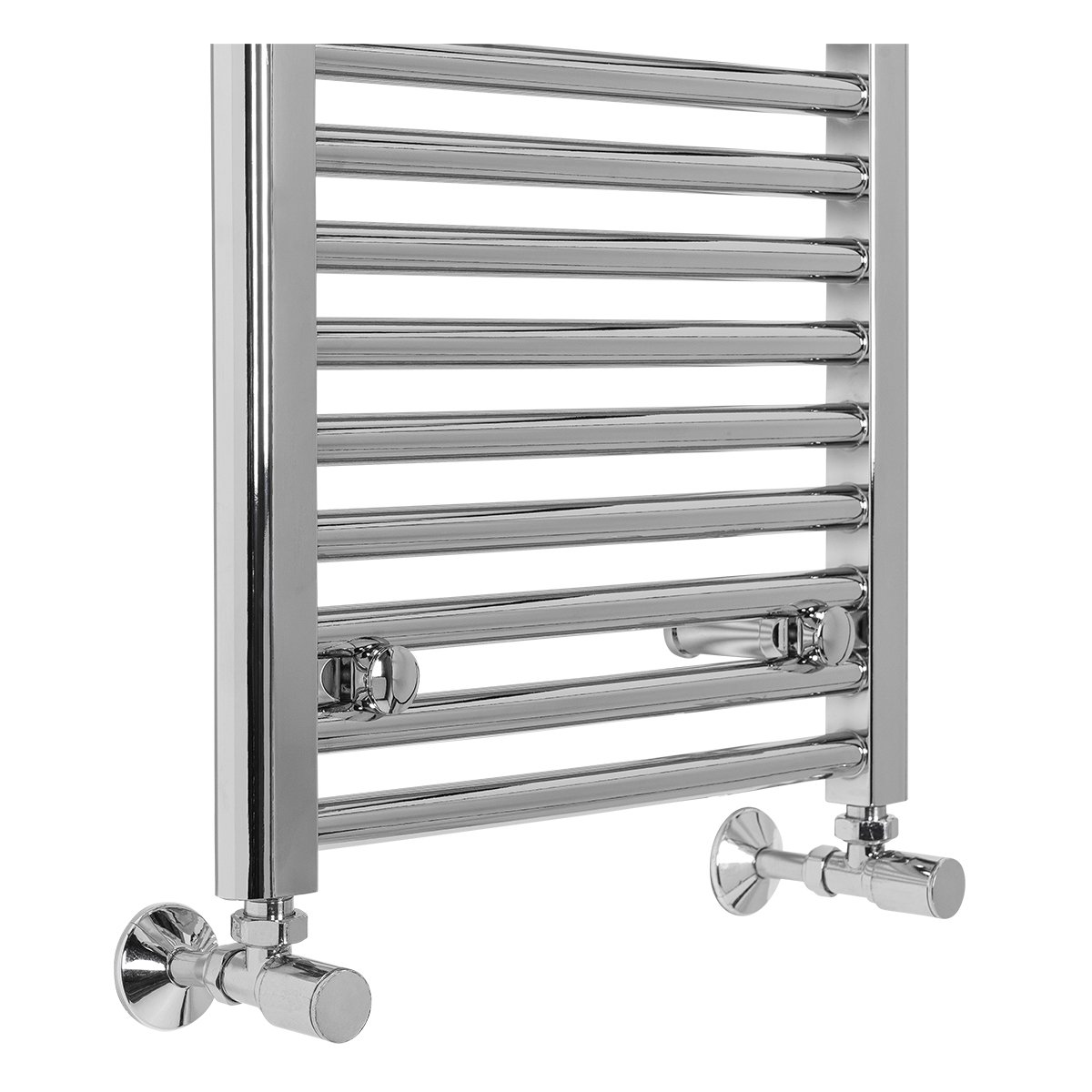 Contemporary Straight Heated Bathroom Towel Rail Radiator Rad 800 x ...