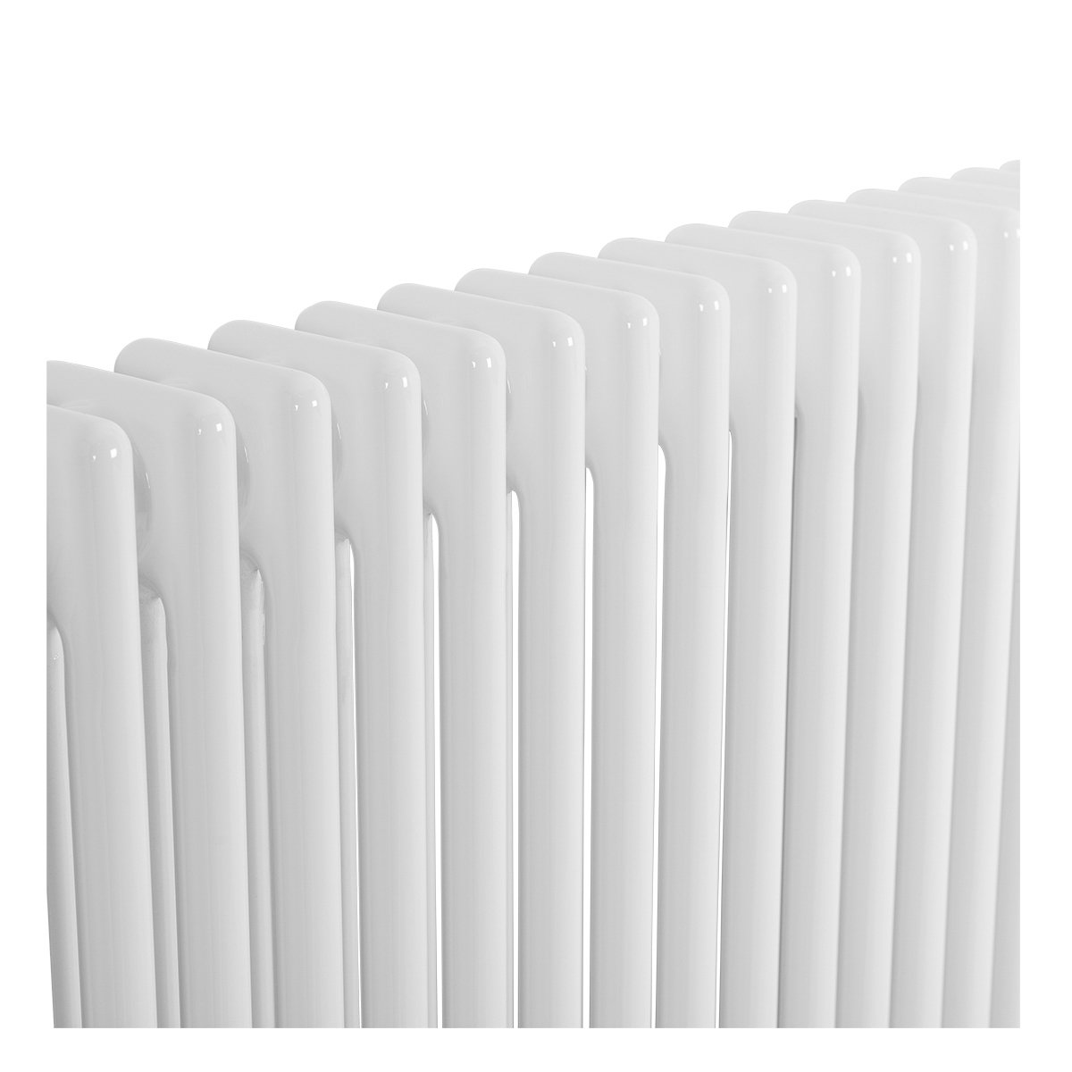 Horizontal Traditional Radiator Column Central Heating White Anthracite ...